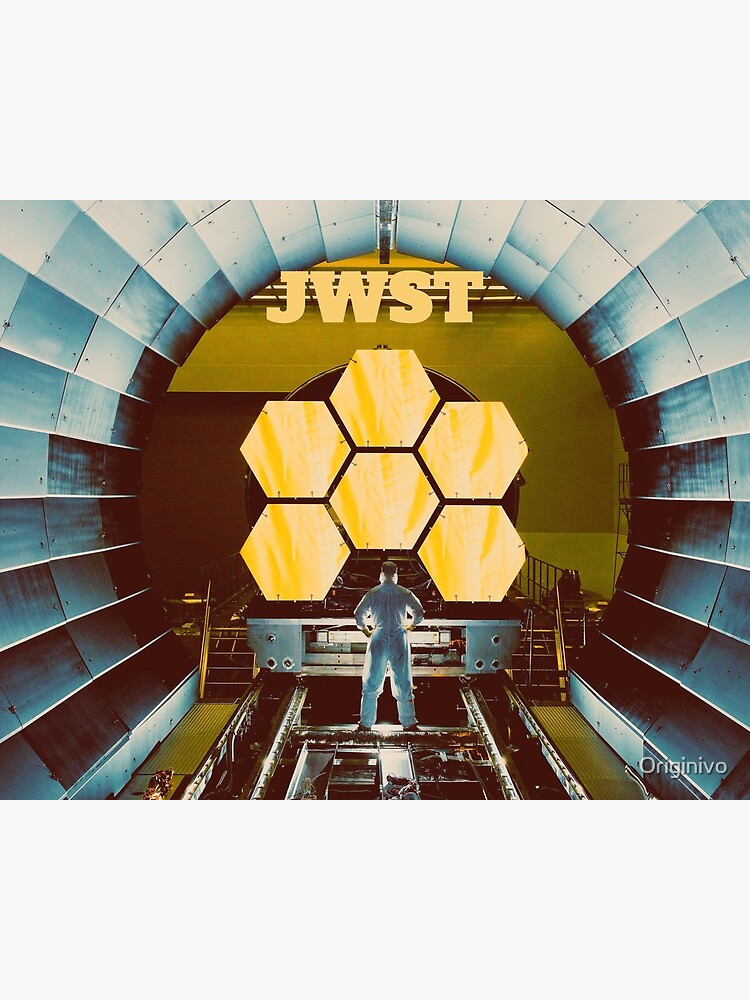 "JWST Space Telescope T-shirt Design" Poster for Sale by Originivo ...