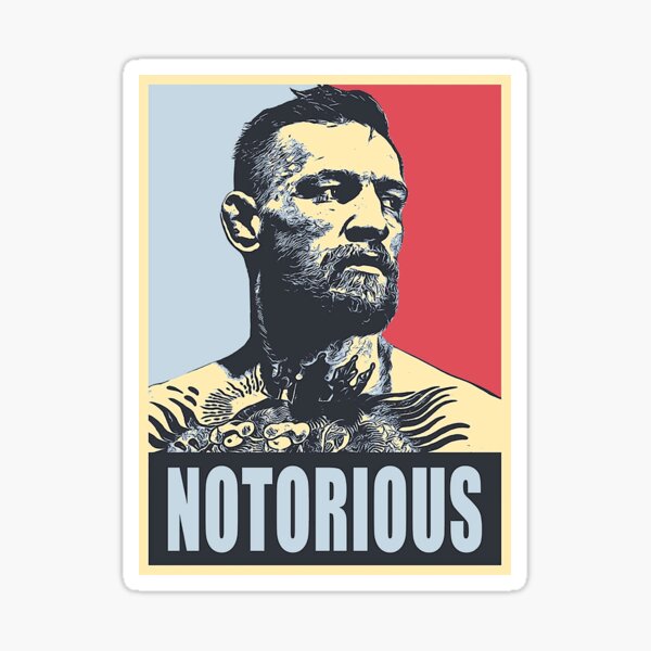 "Notorious McGregors" Sticker for Sale by MatrixDux | Redbubble
