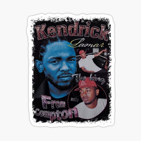"Kendrick Lamar Vintage" Sticker for Sale by SkylarFeil | Redbubble