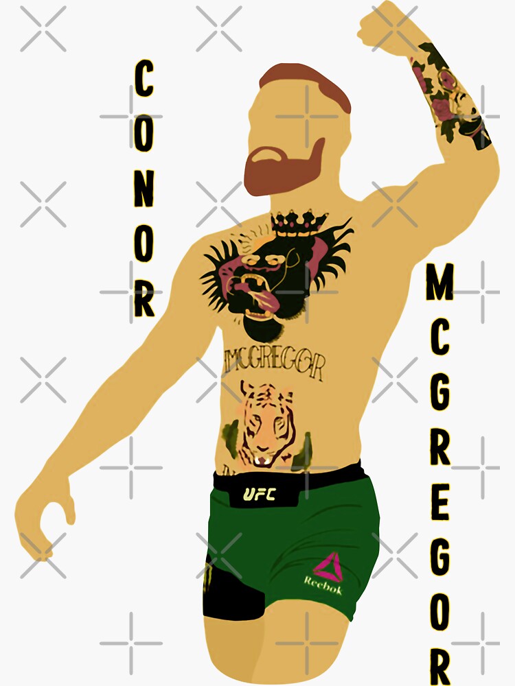 "Conor McGregors" Sticker for Sale by MatrixDux | Redbubble