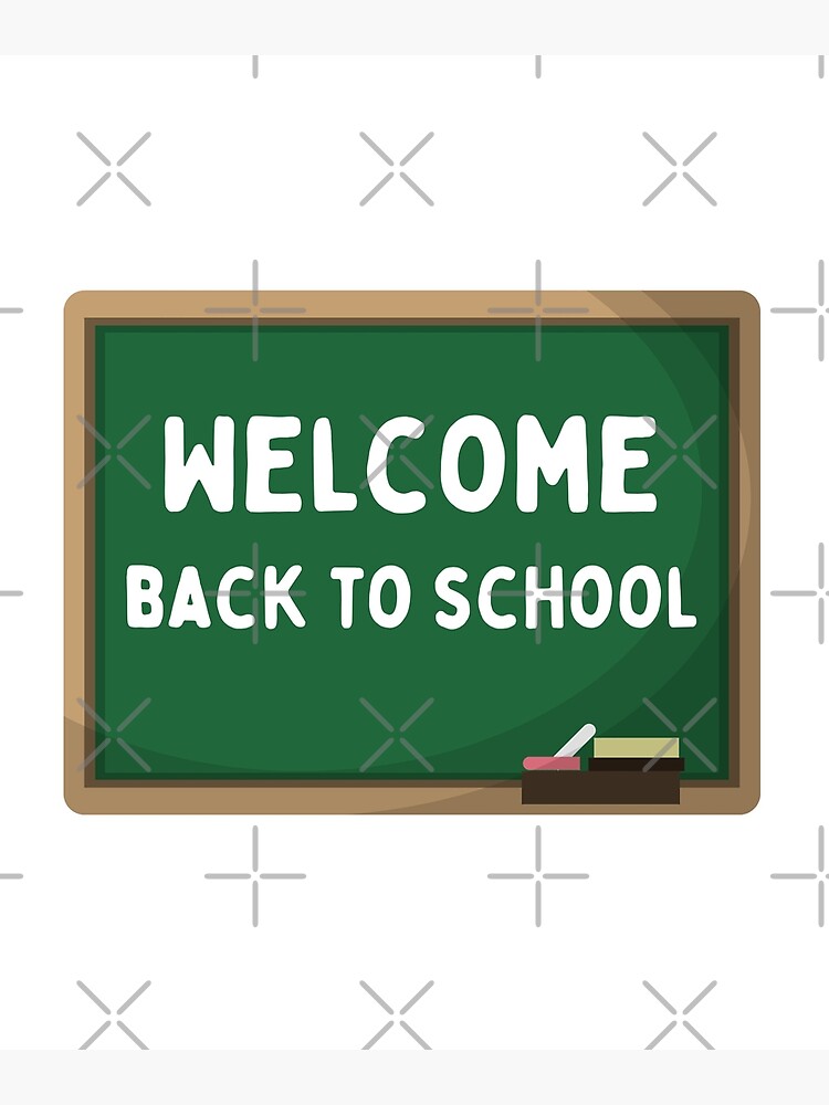 "Welcome Back To School 2022 Kids" Poster for Sale by shopina | Redbubble