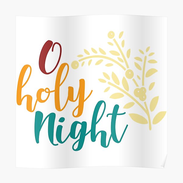 " O holy" Poster for Sale by KenQuez | Redbubble