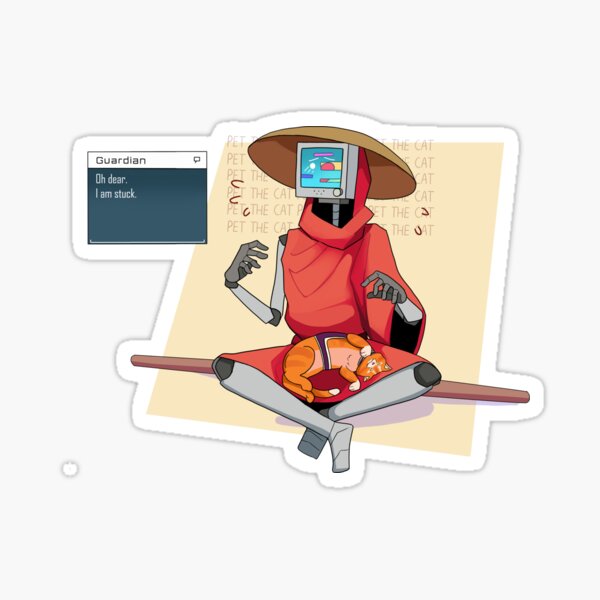 "Stray game" Sticker for Sale by NataliArts ⭐⭐⭐⭐⭐(1,5K) | Redbubble