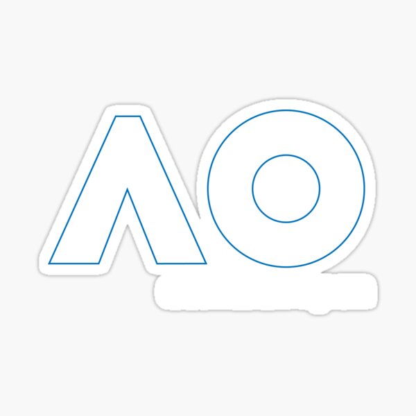 "AUSTRALIAN OPEN-OFFICAL LOGO" Sticker for Sale by Cotton4u | Redbubble