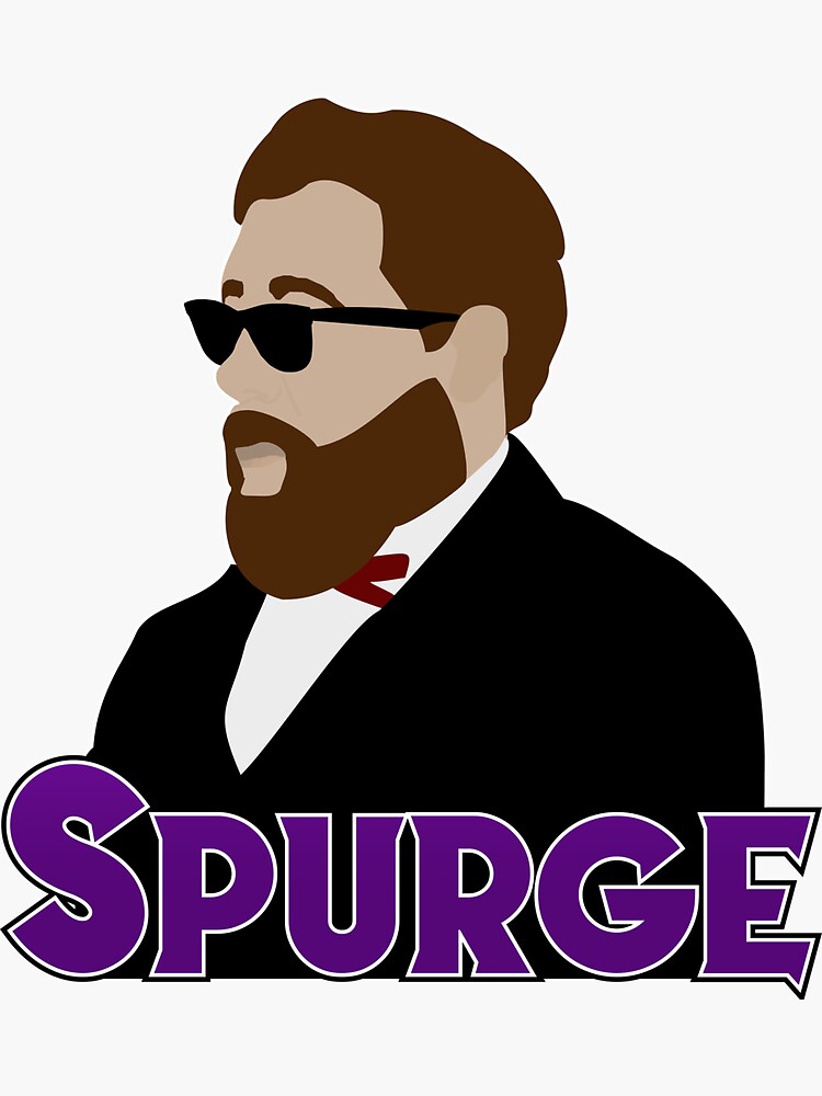 "Spurge Spurgeon Sunglasses Design " Sticker for Sale by Brauzruss ...
