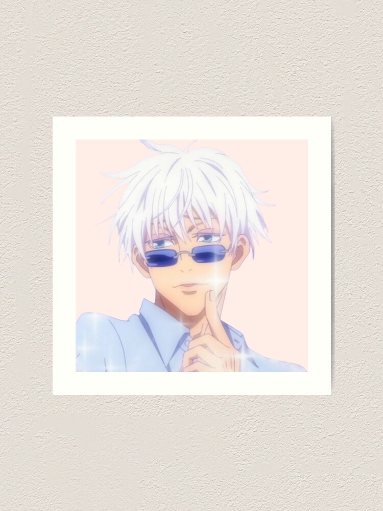 "Gojo Satoru cute expression" Art Print for Sale by HDR-design | Redbubble