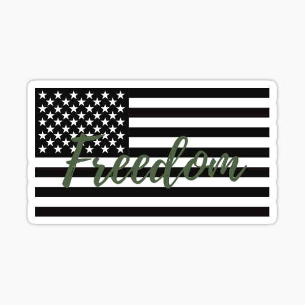 "Freedom United States Flag" Sticker for Sale by Ashley0016 | Redbubble