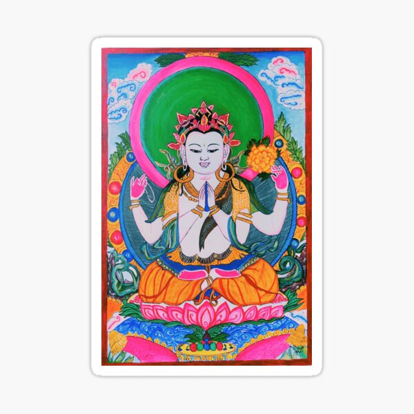 "Lord Buddha" Sticker for Sale by rajnidutta | Redbubble