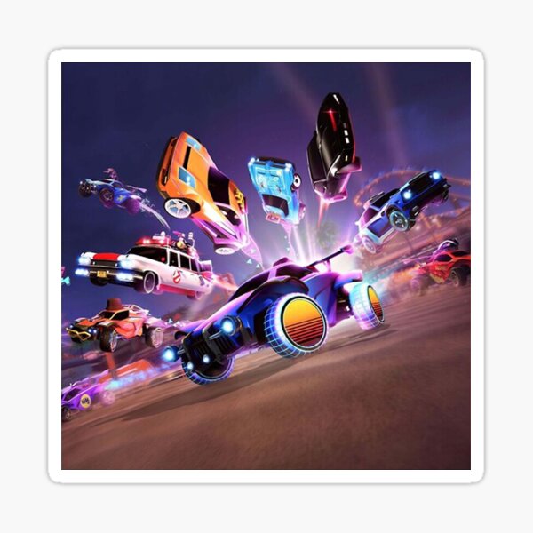 "Rocket league Poster" Sticker for Sale by janietjack | Redbubble