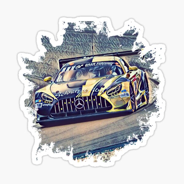 "Mercedes Benz Amg" Sticker for Sale by RESTS | Redbubble