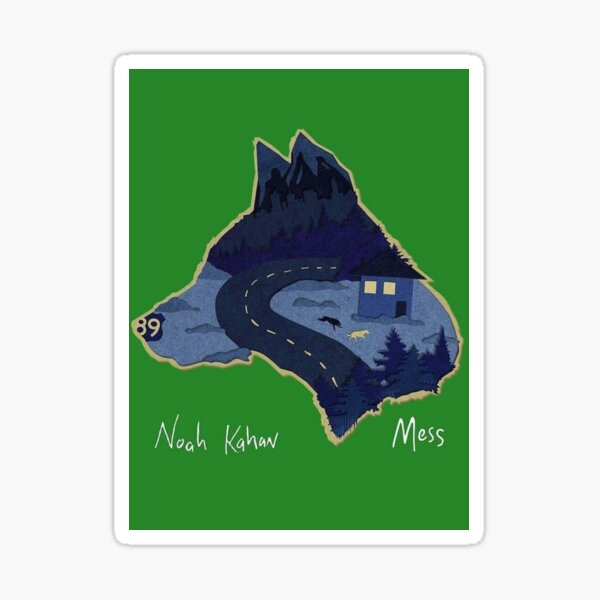 "Noah kahan" Sticker for Sale by collinsdrawings | Redbubble