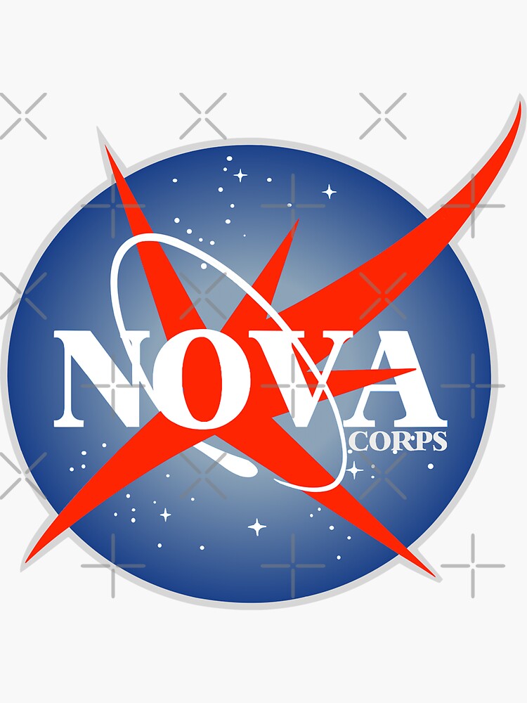 "Nova" Sticker for Sale by JM5150 | Redbubble