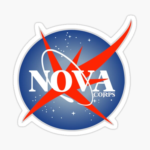 "Nova" Sticker for Sale by JM5150 | Redbubble
