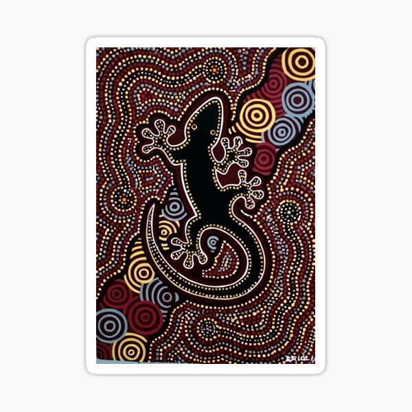 "Aboriginal Australian Art" Sticker for Sale by VariableArtee | Redbubble
