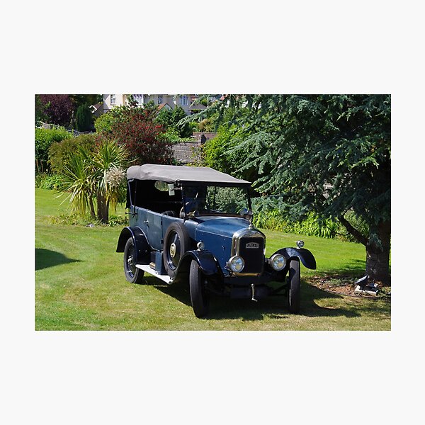 "Vintage Singer Car" Photographic Print by lezvee | Redbubble