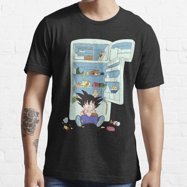 "Goku attack the fridge - Dragon Ball Sticker" T-shirt for Sale by ...