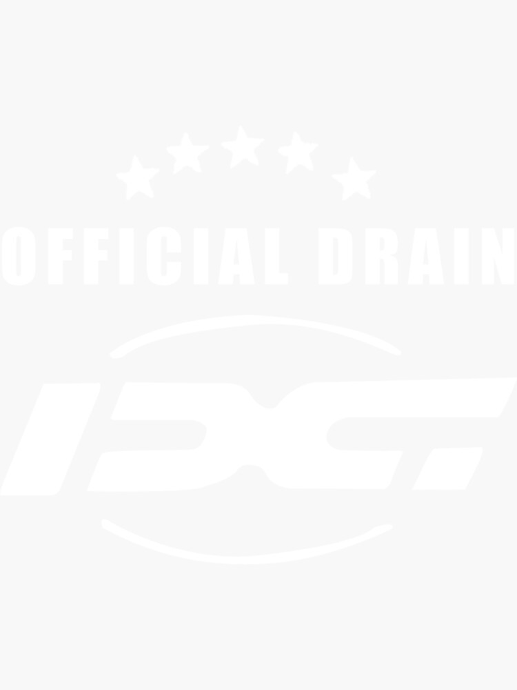 "Official Drain Gang" Sticker for Sale by NicholasShirley | Redbubble