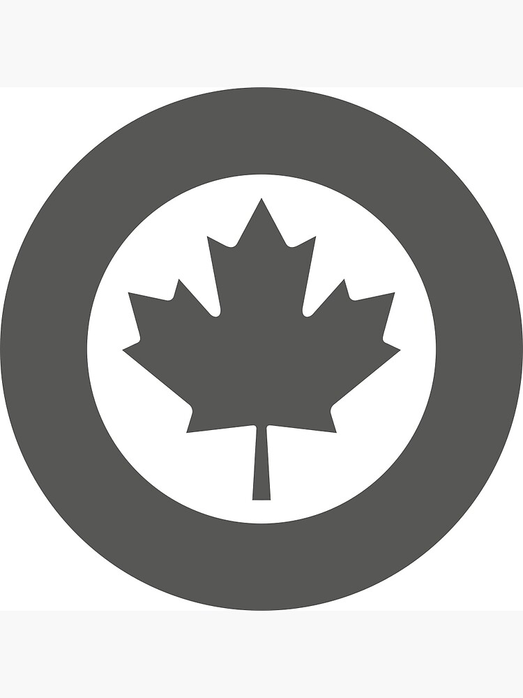 "Low Visibility Roundel of the Royal Canadian Air Force " Framed Art ...