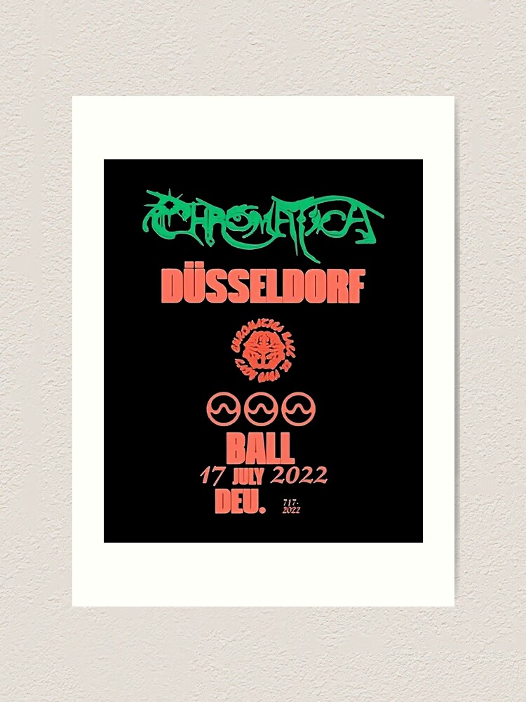 "Chromatica Ball a Chromatica Ball a Chromatica Ball" Art Print for ...