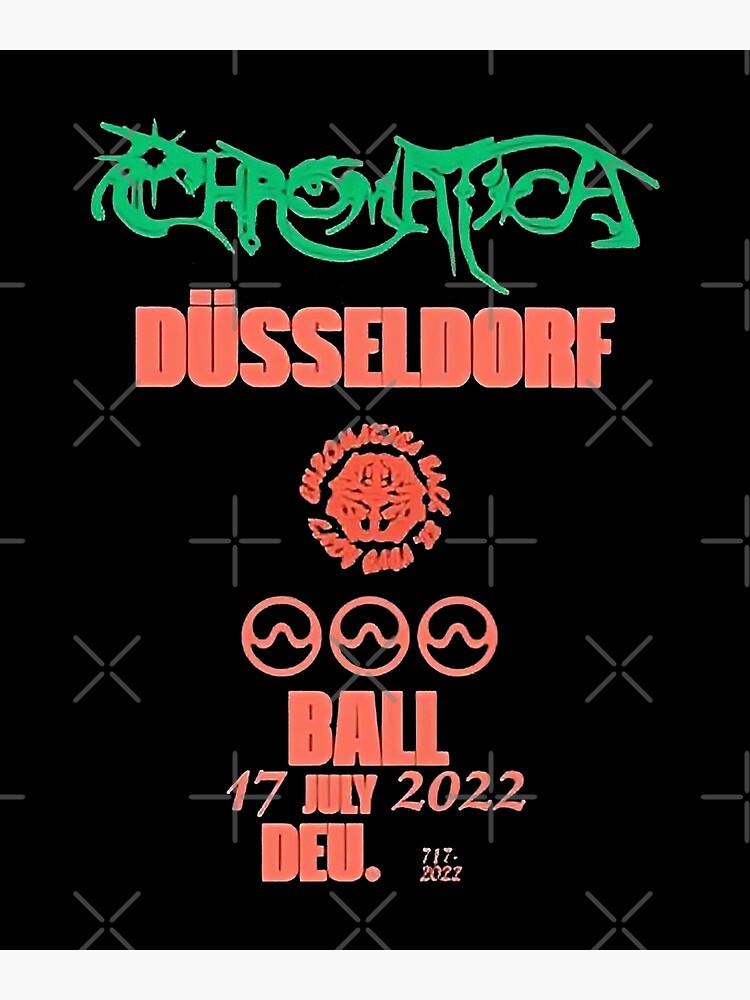 "Chromatica Ball a Chromatica Ball a Chromatica Ball" Art Print for ...