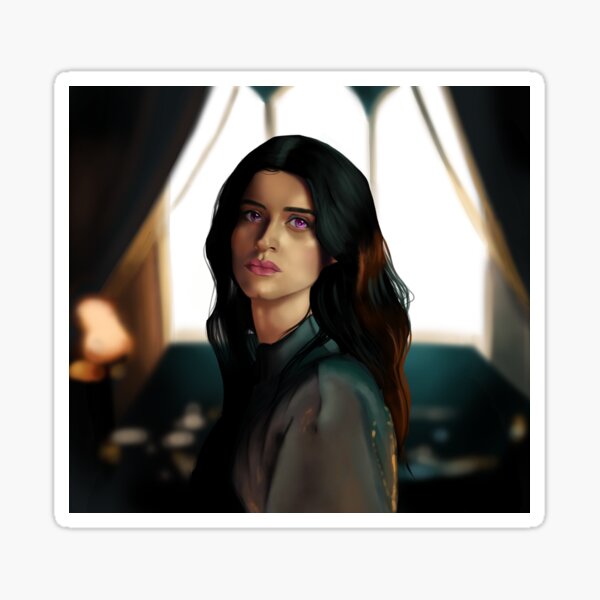 "Yennefer" Sticker for Sale by Loswo | Redbubble