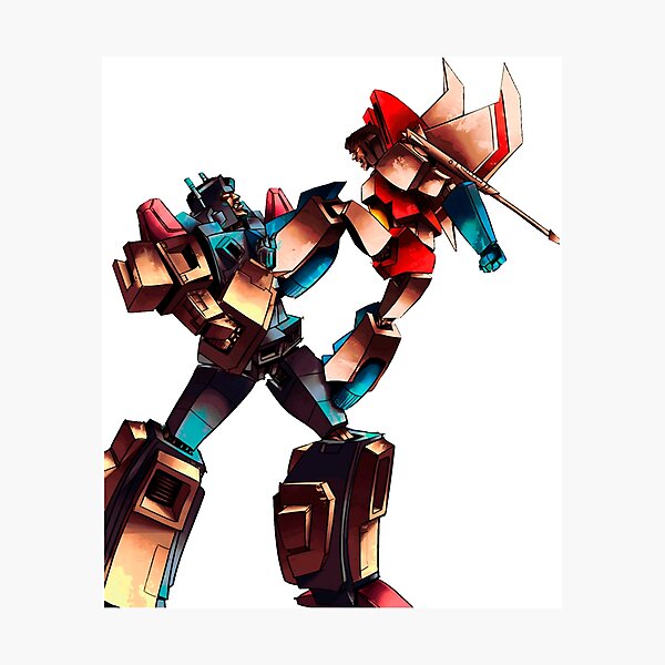 Lámina fotográfica «Música Vintage Retro Light Blue Starscream Vs ...