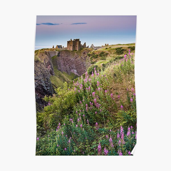 "Summer at Dunnottar Castle" Poster for Sale by dabowphoto | Redbubble