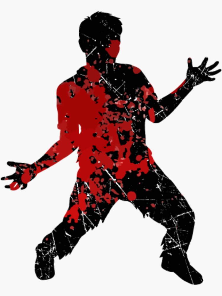 "Bloody Zombie Undead Halloween Blood Monster" Sticker for Sale by ...