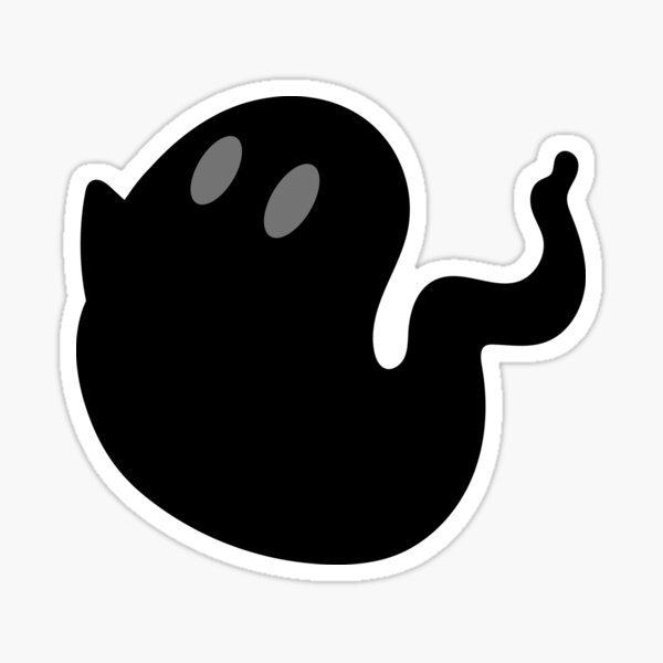 "cute little ghost" Sticker for Sale by makinazz | Redbubble