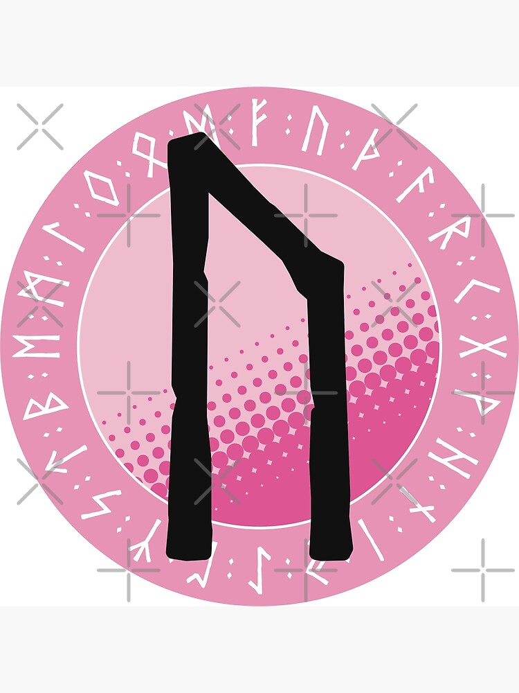 "Uruz (Strength) - Viking Runes and Runic Symbols" Poster for Sale by ...