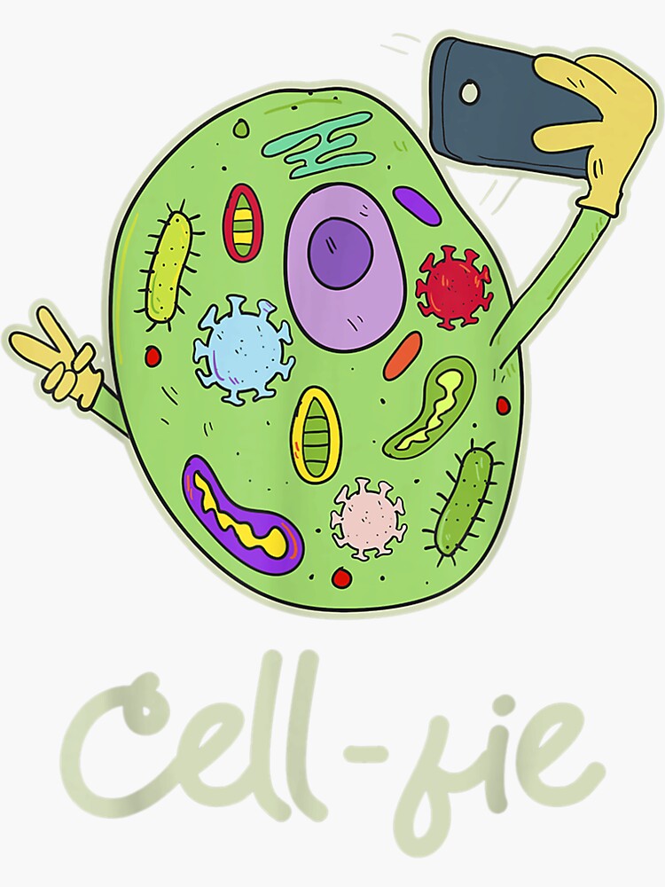 "Funny Science , Chemistry, Cell-Fie" Sticker for Sale by DarienGraham ...
