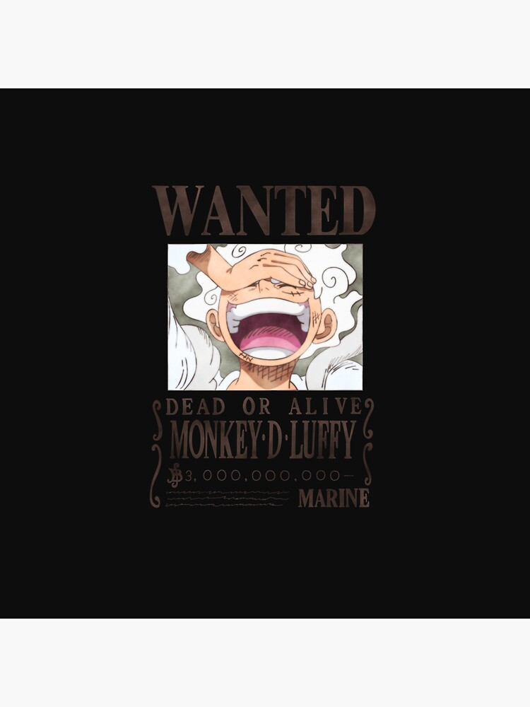 "One Piece Wanted new bounty poster Monkey D Luffy Gear 5 Joy Boy ...