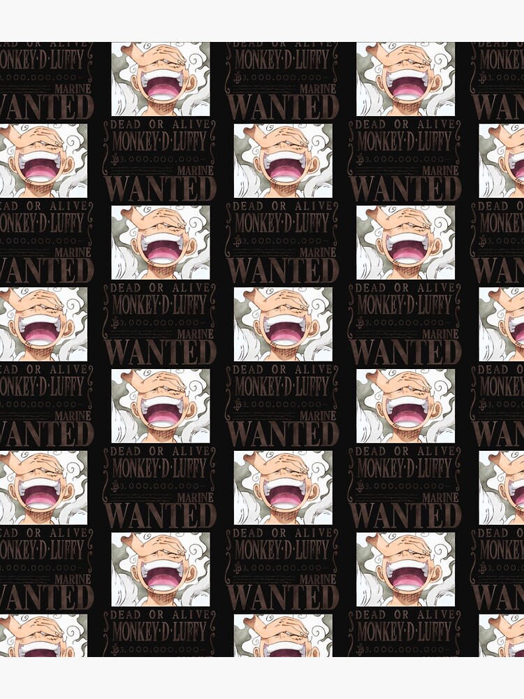"One Piece Wanted new bounty poster Monkey D Luffy Gear 5 Joy Boy ...