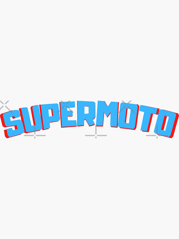 "supermoto" Sticker for Sale by Rev-Style | Redbubble