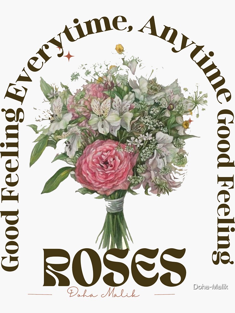 " Ross , feeling good " Sticker for Sale by Doha-Malik | Redbubble