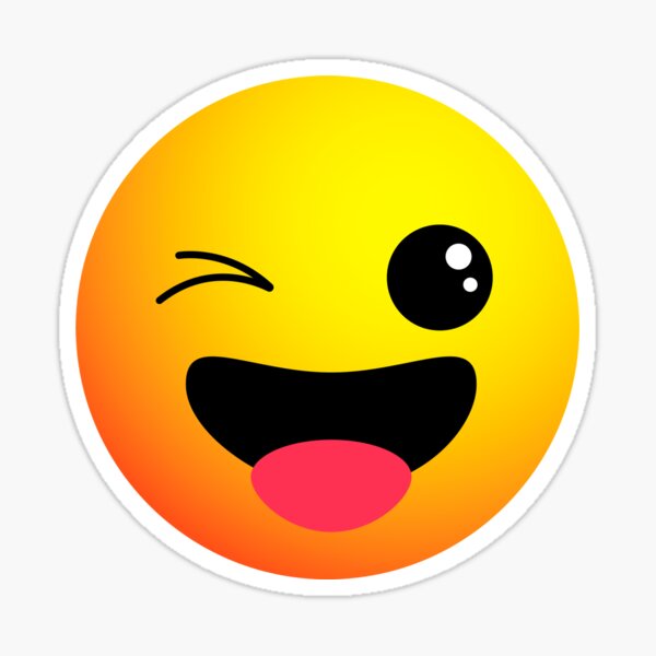 "Crazy.Face" Sticker for Sale by crazydotdesigns | Redbubble