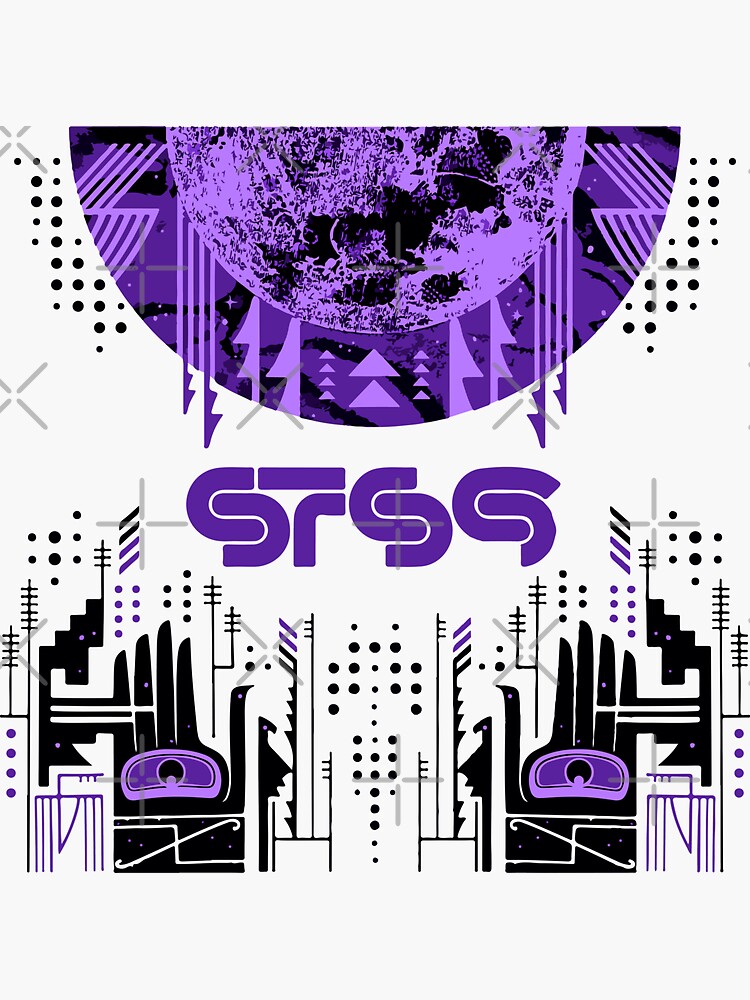 "Sound Tribe Sector 9 Merch" Sticker for Sale by xxXVintageXxx | Redbubble