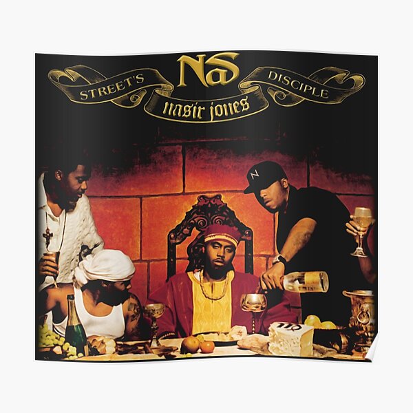 "NAS RAPPER" Poster for Sale by russelljorge | Redbubble