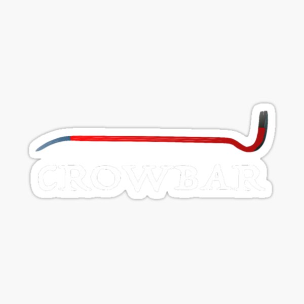 "Crowbar" Sticker for Sale by bplinker | Redbubble