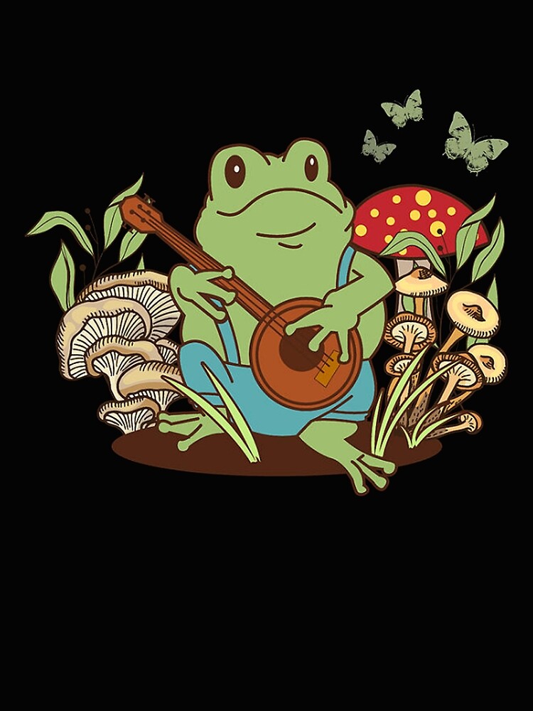 "Cottagecore frog" Poster for Sale by Tien690 | Redbubble