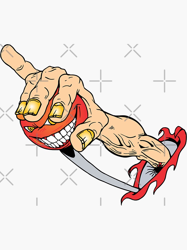 "Maker Monster In Hot Rod Grinding Gears 2 Classic Music Fans" Sticker ...