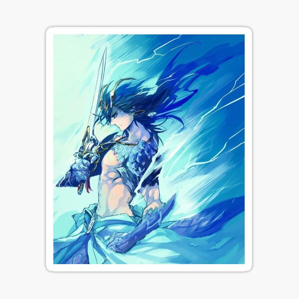 "magi the labyrinth of magic - sinbad" Sticker for Sale by Fantasyshopz ...