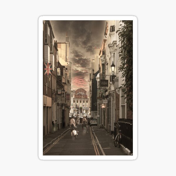 "Brighton mods" Sticker for Sale by grantspics | Redbubble