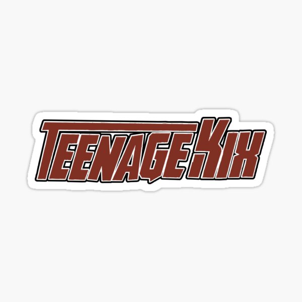 "Teenage KIX the boys tv " Sticker for Sale by Darkpvterprkr | Redbubble