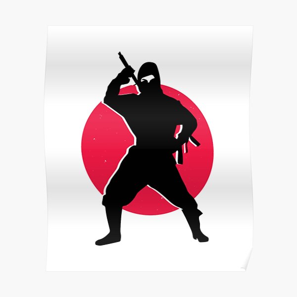 "Self Defense Japan Japanese Ninjutsu Fighters" Poster for Sale by ...