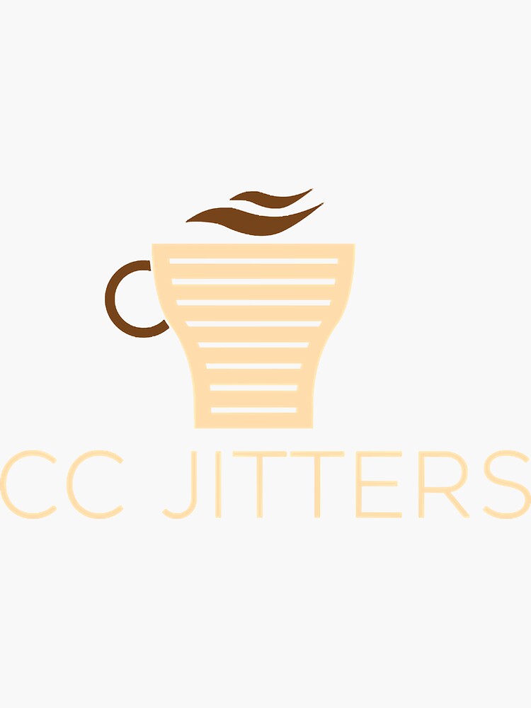 "CC Jitters fictional logo inspired by the Arrowverse " Sticker for ...