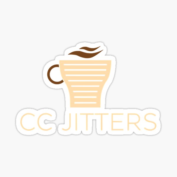 "CC Jitters fictional logo inspired by the Arrowverse " Sticker for ...