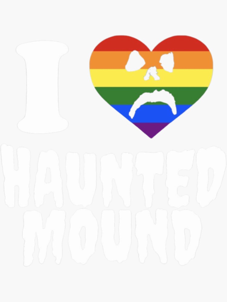 "Haunted Mound " Sticker for Sale by LucienneLarson | Redbubble