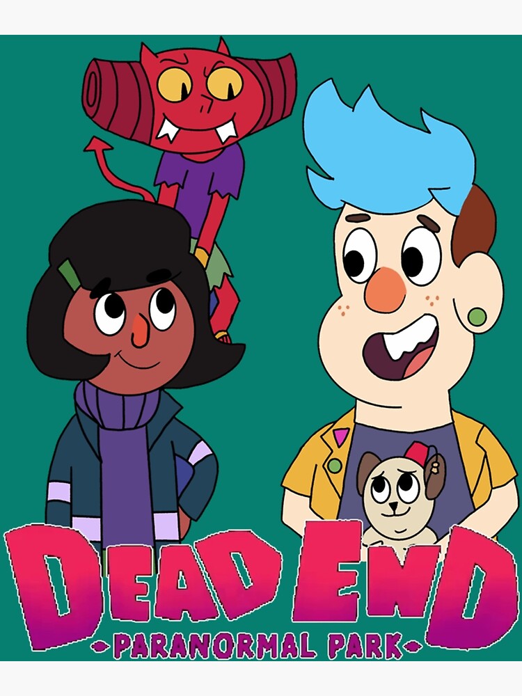 "Dead end paranormal park " Poster for Sale by ModernMermist | Redbubble