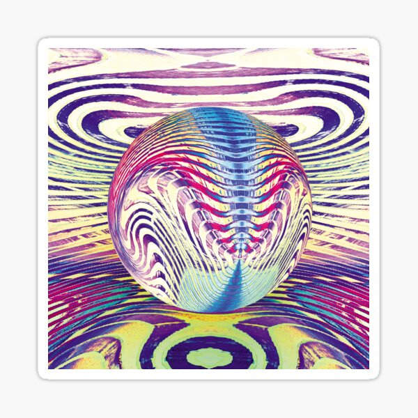 "DELIRIUM" Sticker for Sale by Jeromehemain | Redbubble
